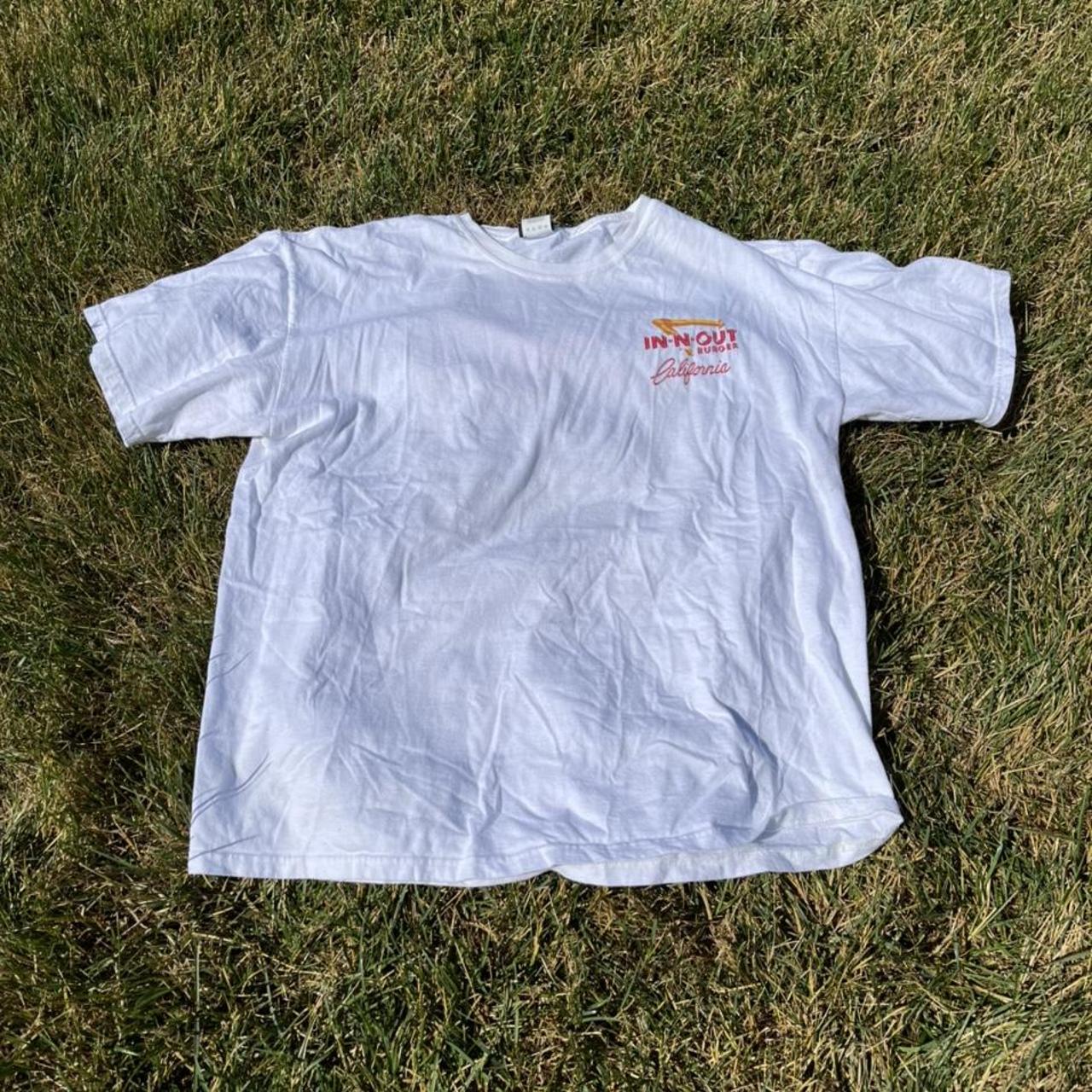 Vintage In and Out Burger Shirt 1999’ -great... - Depop