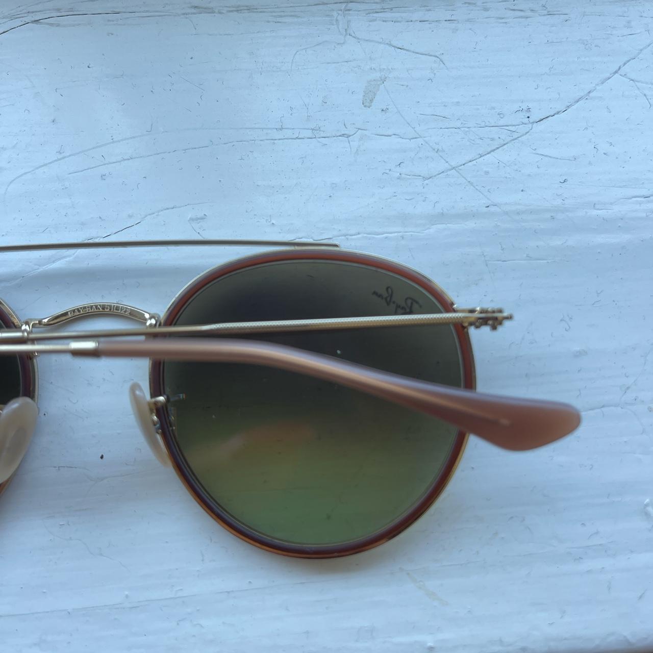 Rayban Round Double Bridge Sunglasses Perfect Depop