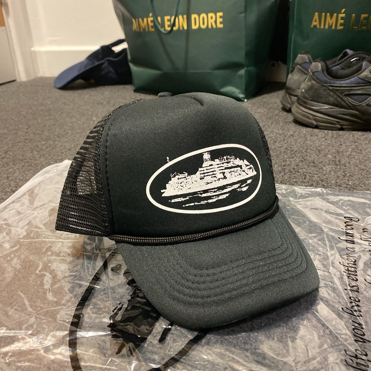 CORTEIZ ALCATRAZ TRUCKER HAT ONE SIZE FITS... - Depop