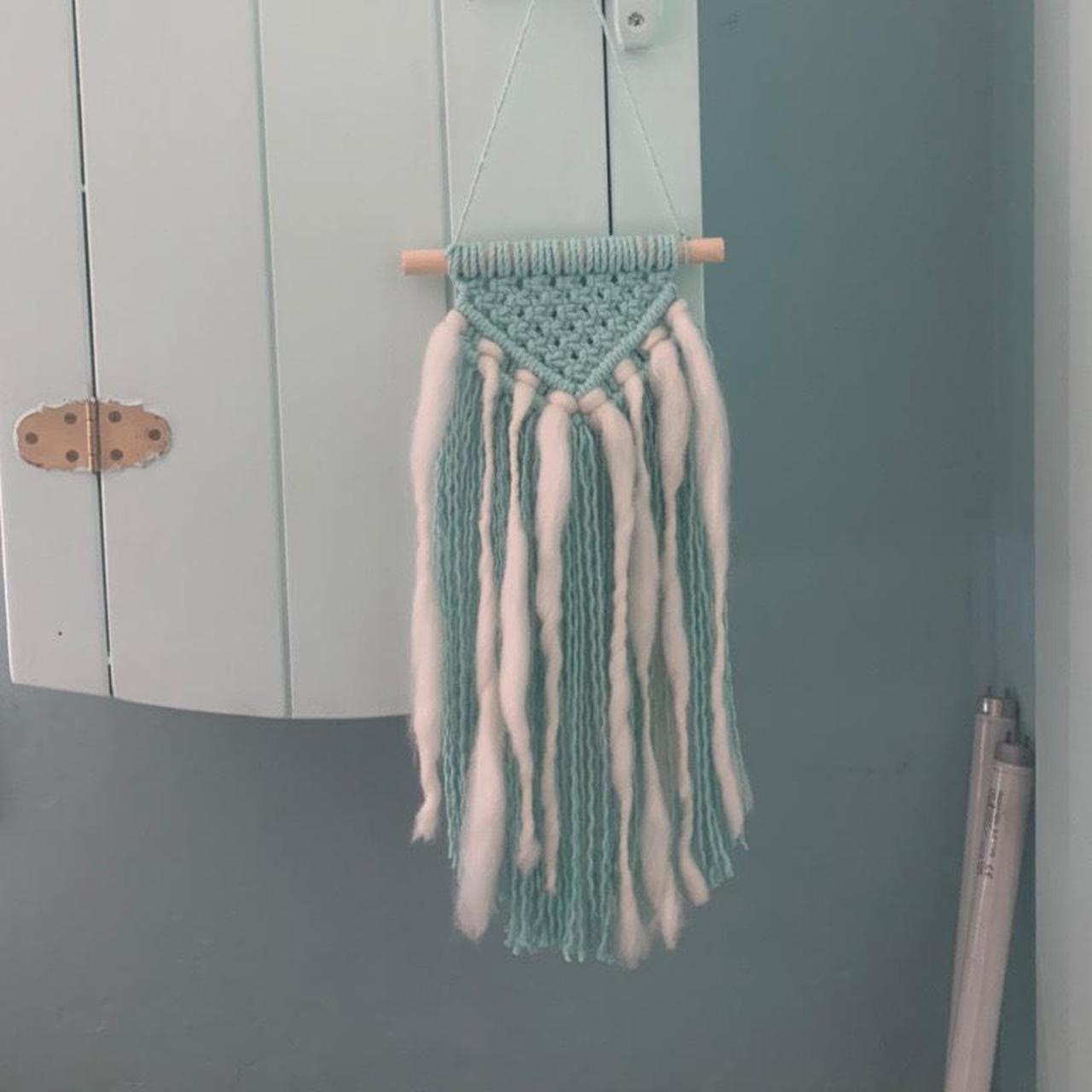 Cute macrame wall hanging handmade with love made... - Depop