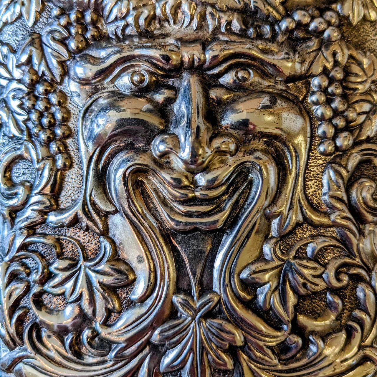 Godinger Silver Company Silver-plated Liquor Flask... - Depop