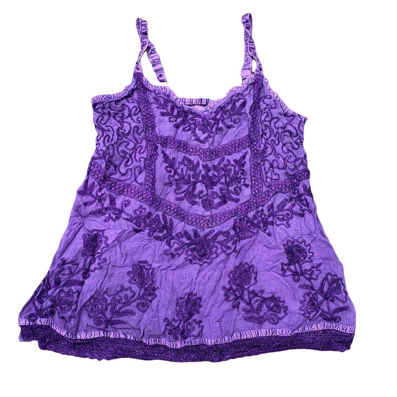 Super adorable bohemian fairy hippie tank top 💜 by... - Depop