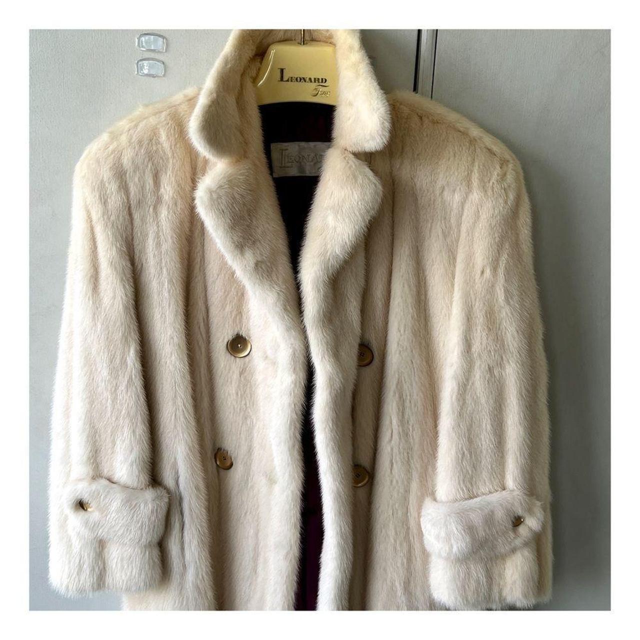 Leonard Furs Women’s Vintage Full-Length Mink... - Depop