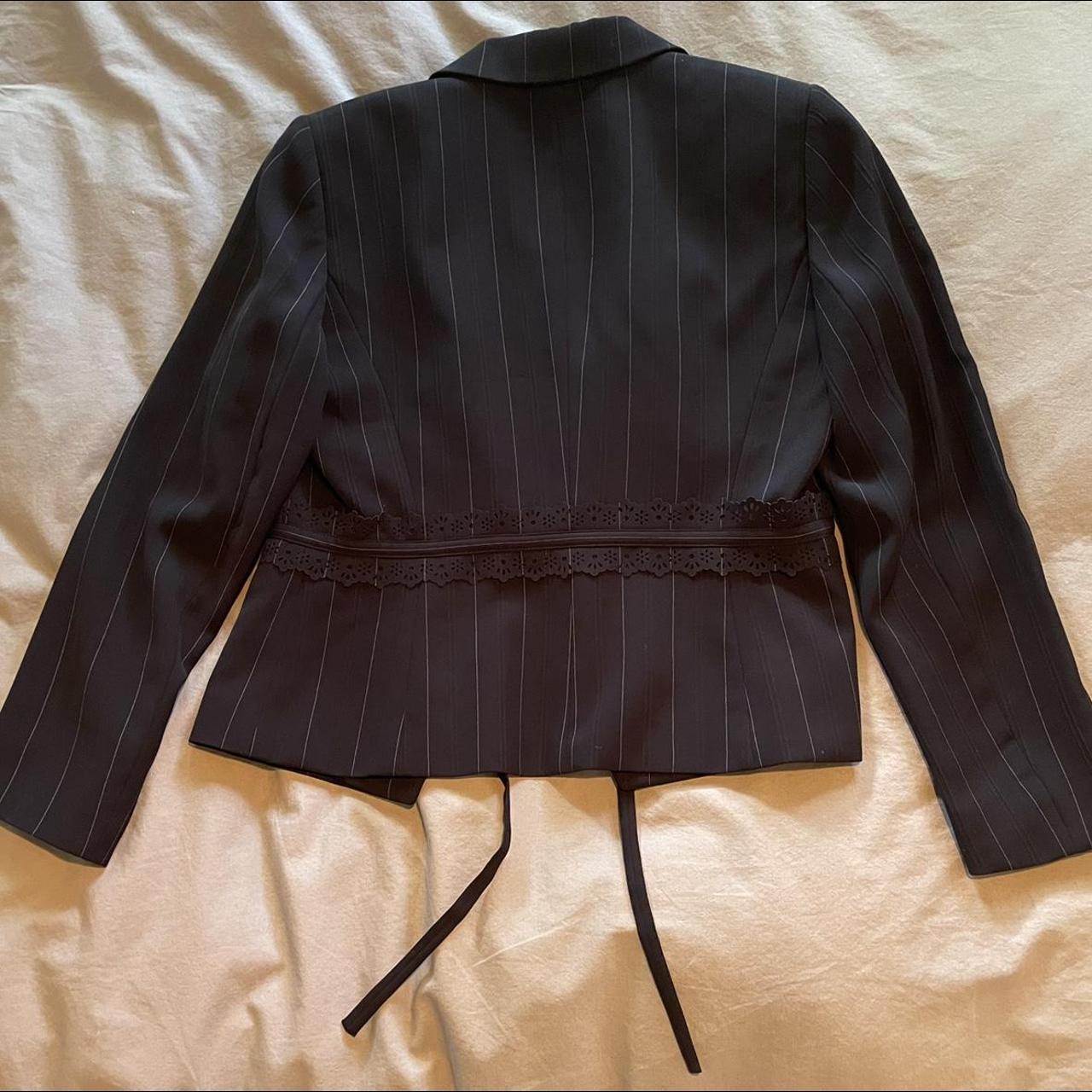 Tahari Women's Black Tailored-jackets | Depop