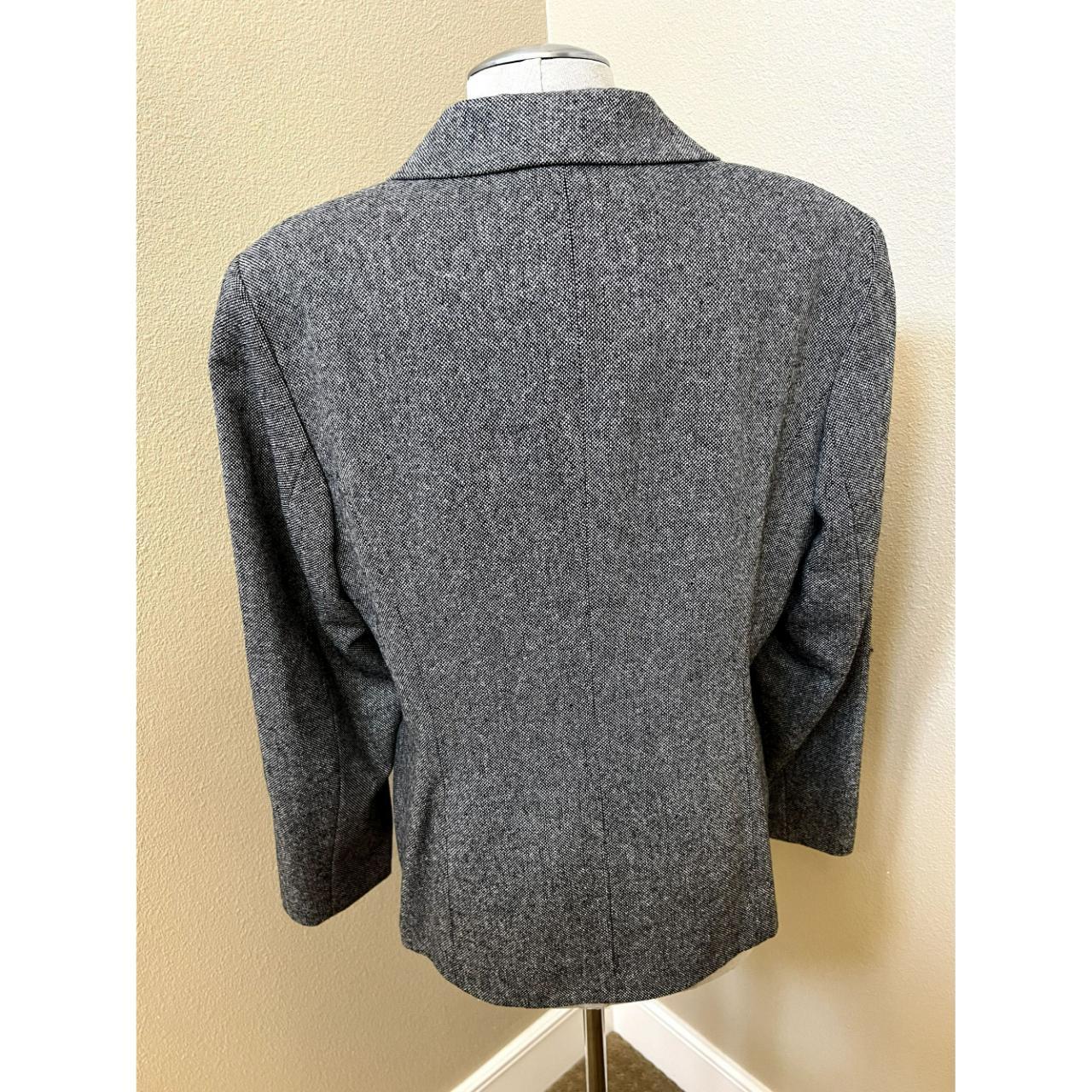 Talbots Women's Grey Coat | Depop