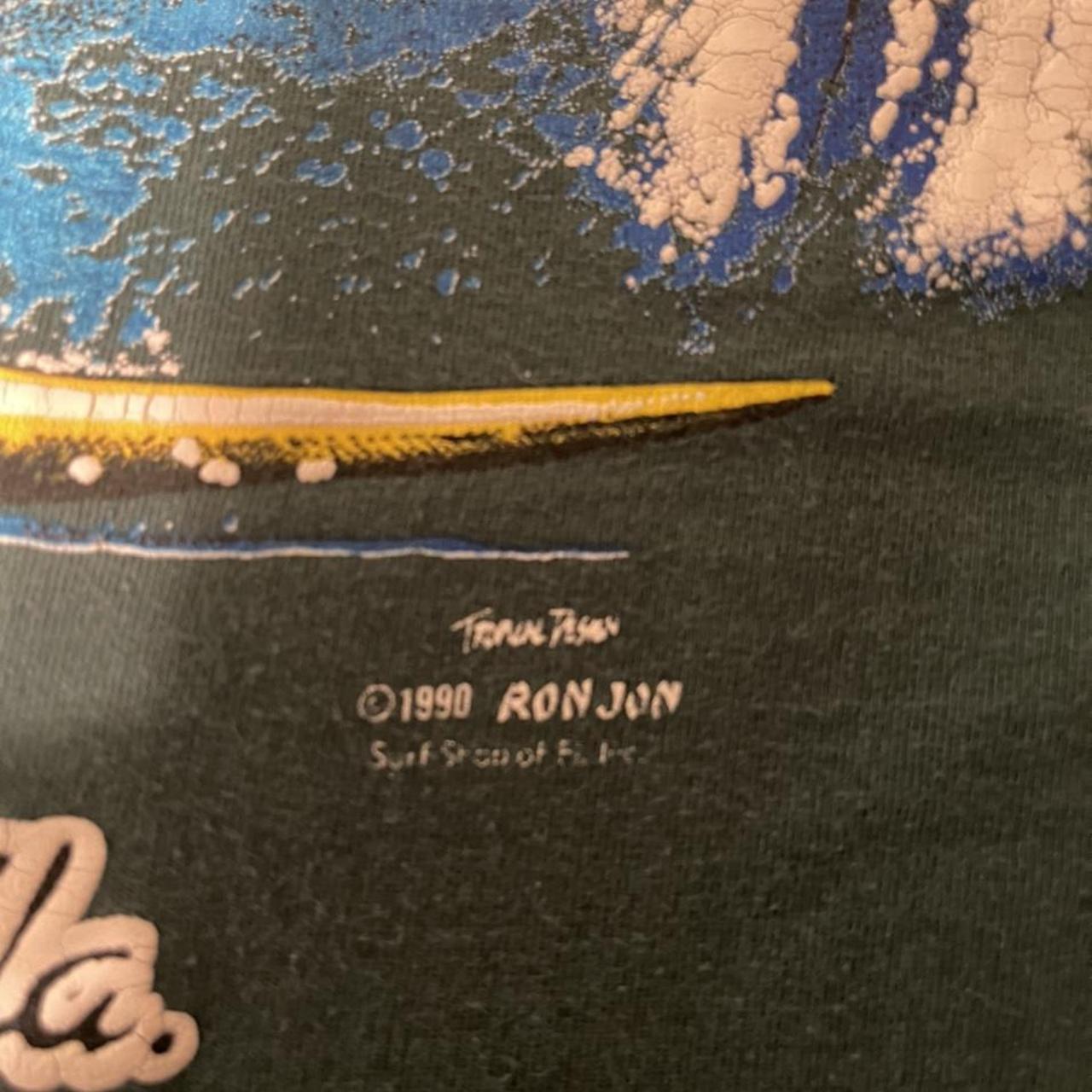 Vintage 1990 Ron Jon surf shop tee - Depop