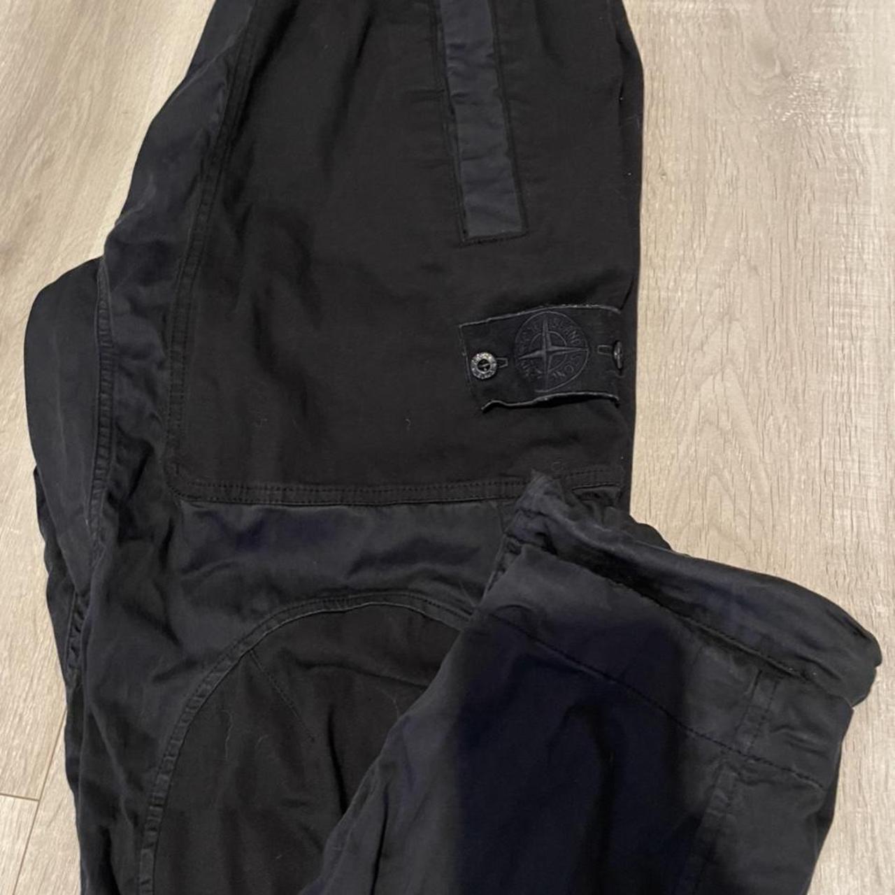 Stone island ghost pants navy Size- w34 - Depop