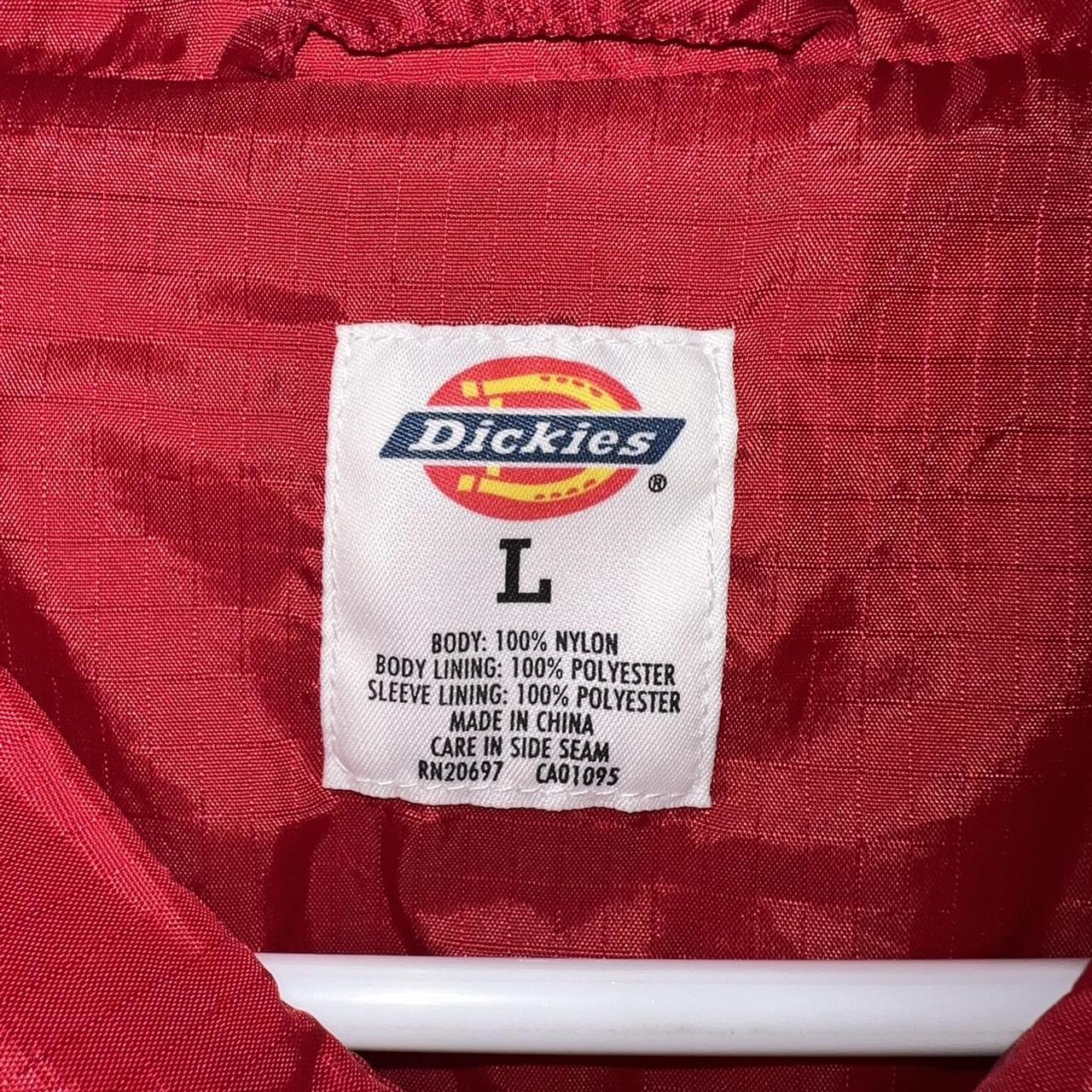Dickies All Red Coach Jacket #dickies #coachjacket... - Depop