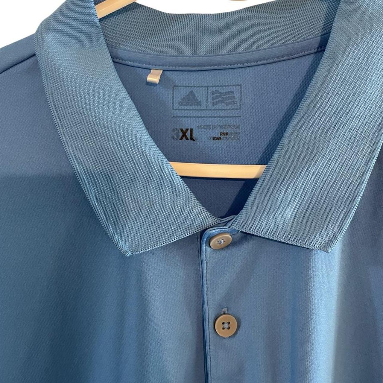 Adidas pure notion Golf light blue polo very light... - Depop