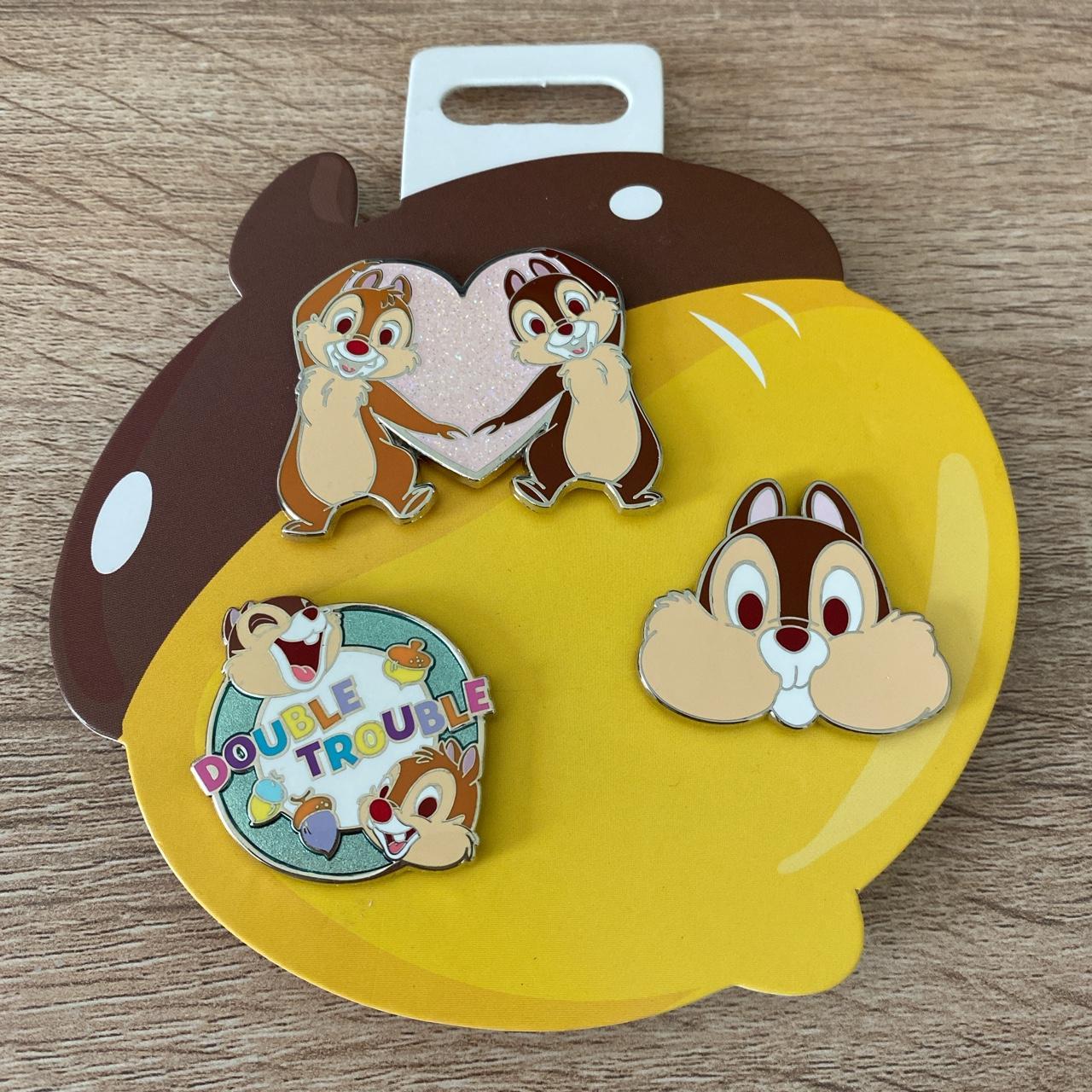 Chip and Dale Disney pin set 🐿️ * “Oh my Disney” pins... - Depop