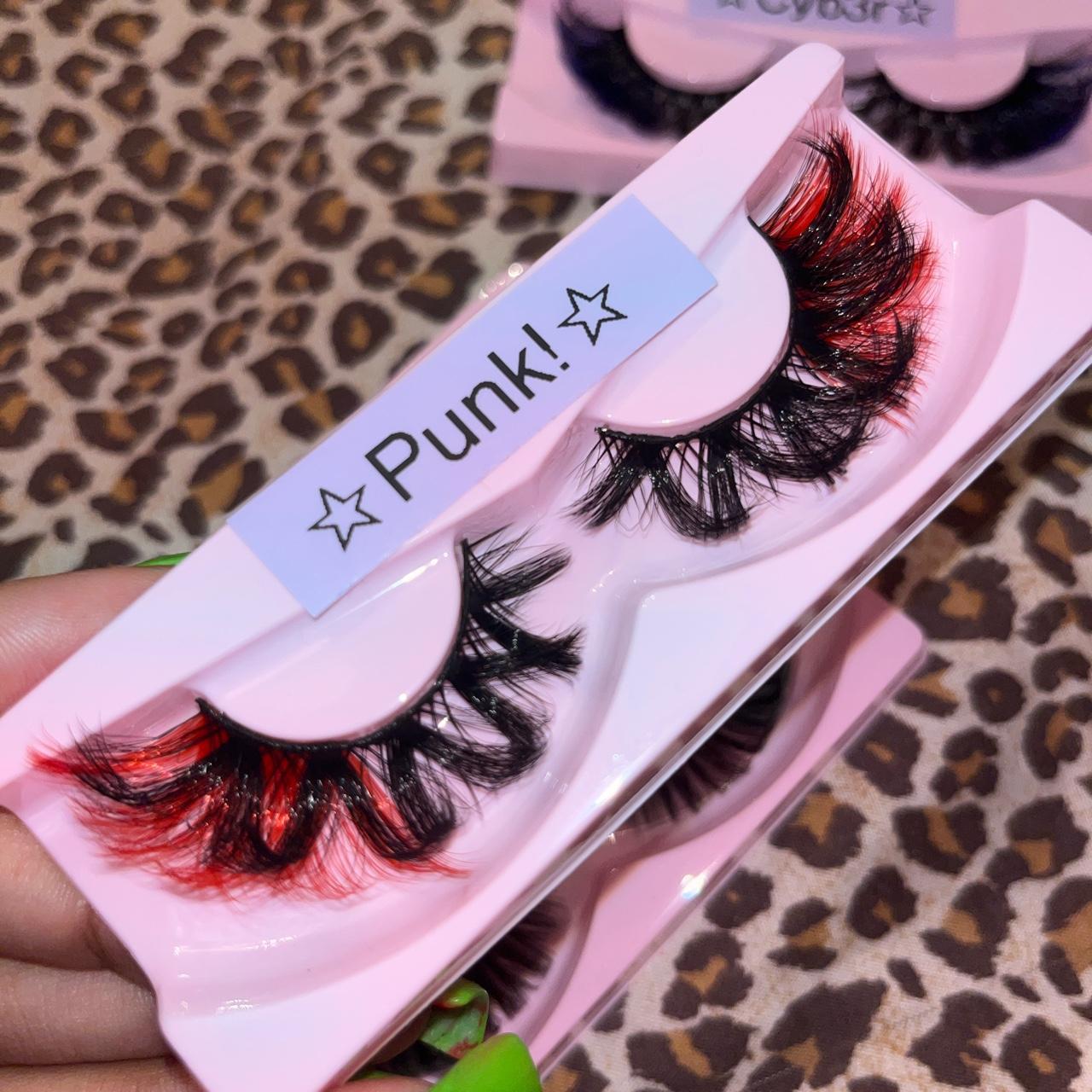 PUNK D CURL LASHES!! 🎲🐾☠️🍒💋 Handmade eyelash... - Depop
