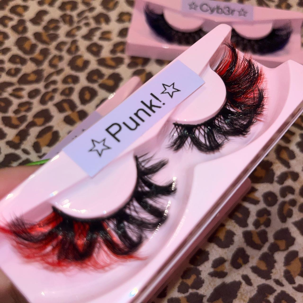 PUNK D CURL LASHES!! 🎲🐾☠️🍒💋 Handmade eyelash... - Depop