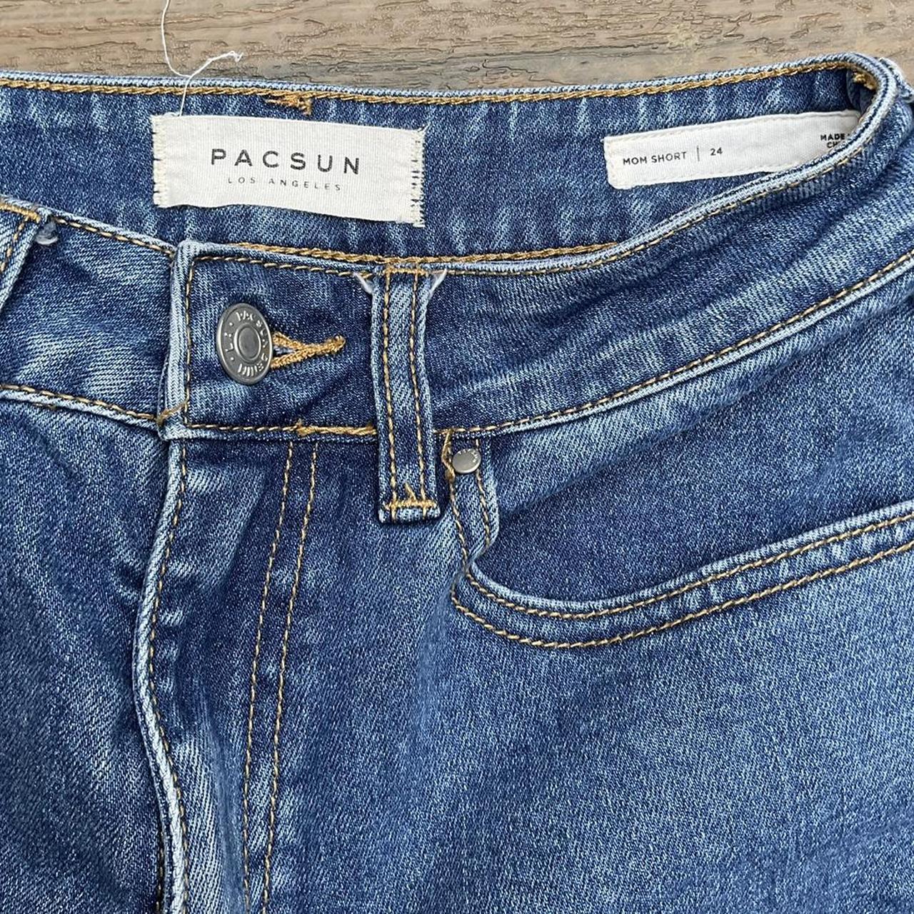 PacSun Women's Blue Shorts | Depop