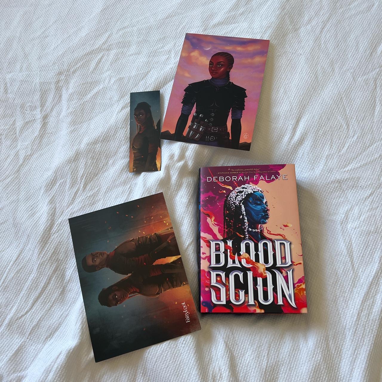 Blood scion fairyloot exclusive edition with print,... - Depop