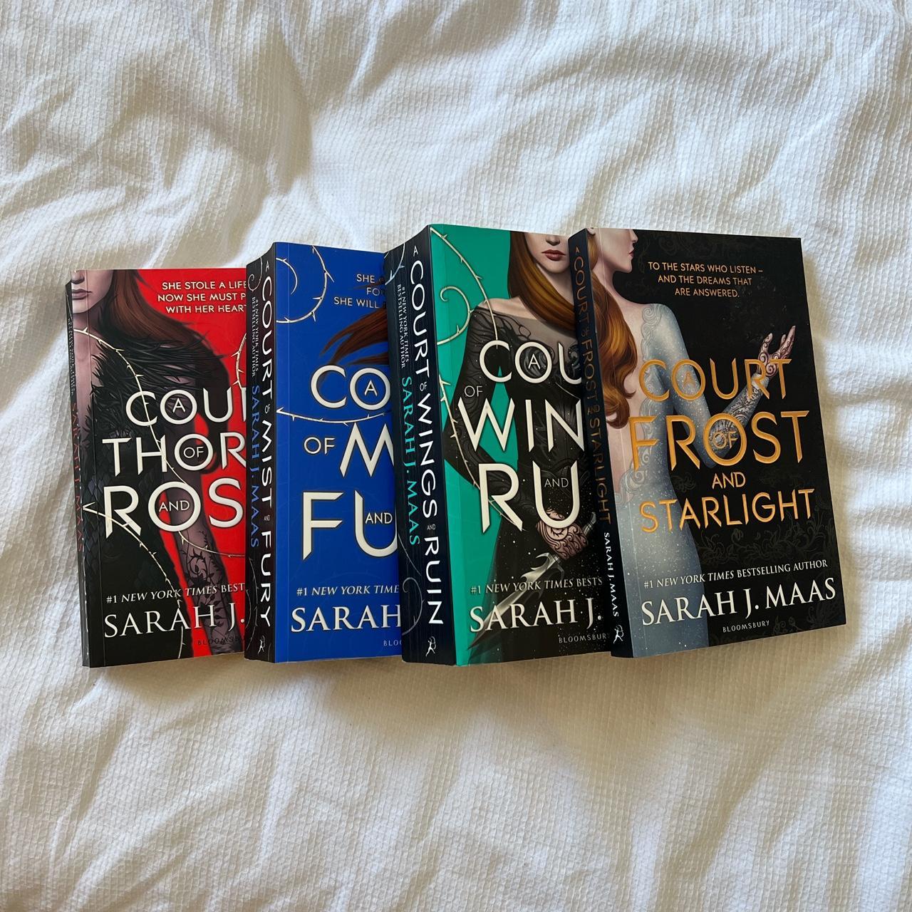 Original acotar paperbacks. First 3 books have... - Depop