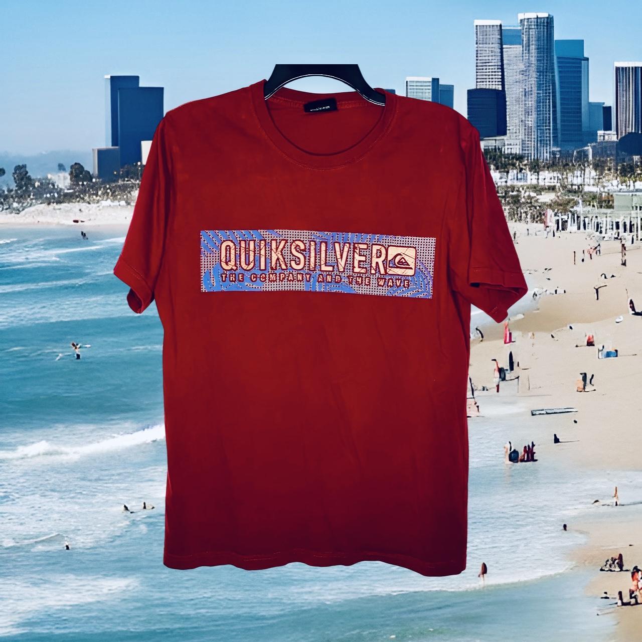 Quiksilver The Company And The Wave T - Shirt By... - Depop