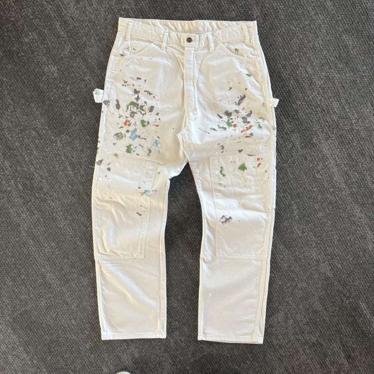 Size 36x32 Outseam — 43” Regular Fit Dickie’s Bone... | Depop