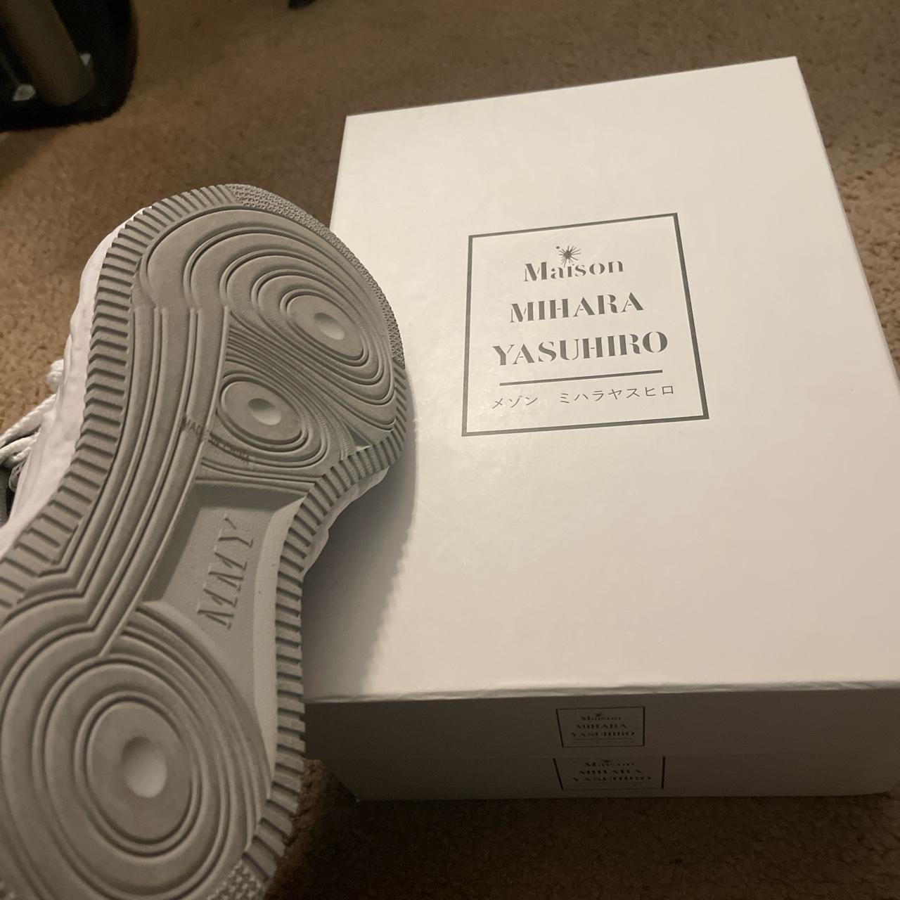 mihara worn once box perfect shoes perfect no marks - Depop