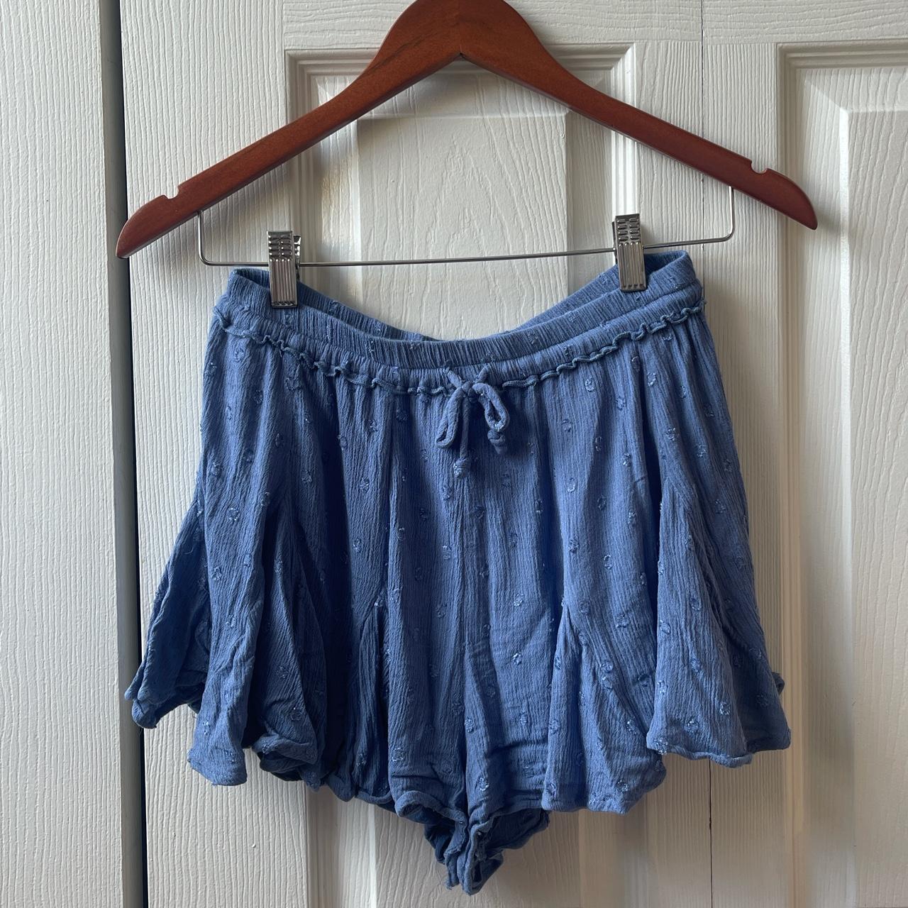 Flowy shorts with protective layering underneath.... - Depop