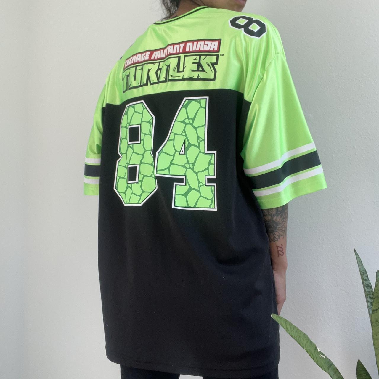 teenage mutant ninja turtles football jersey... - Depop
