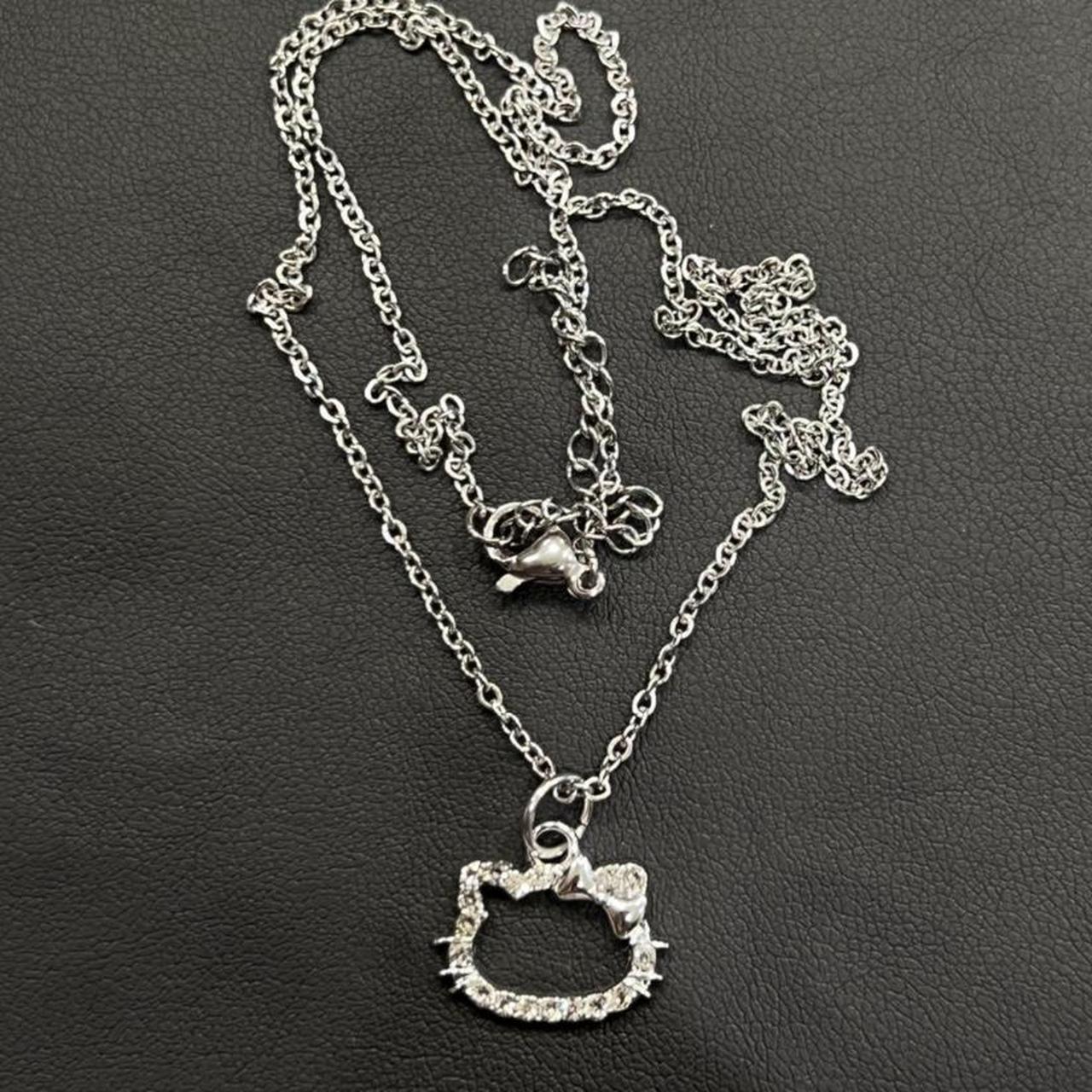 Adorable handmade Hello Kitty bedazzled rhinestone... - Depop