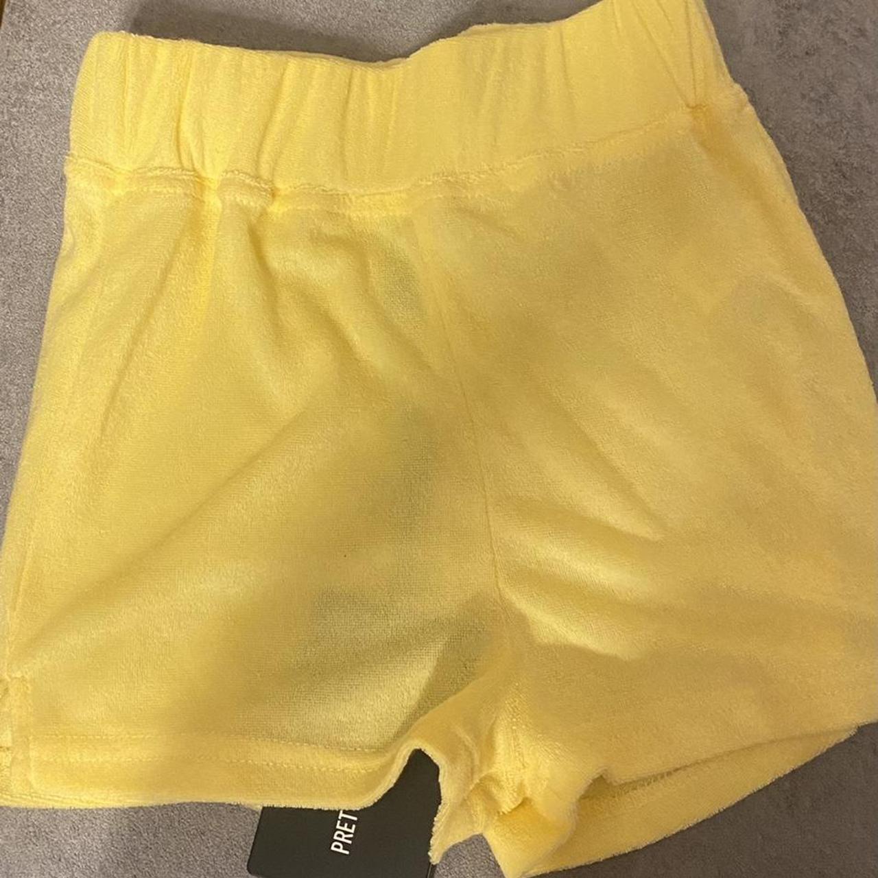 Pretty little thing yellow towel cover up bikini... - Depop