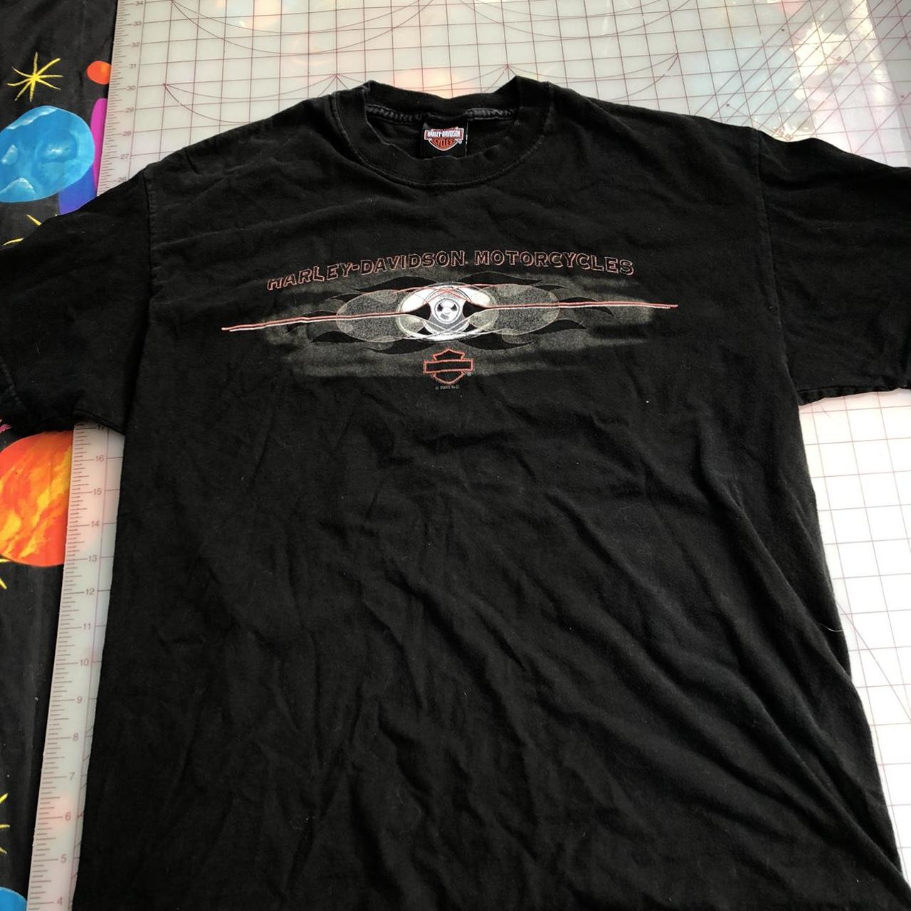 Vintage Harley Davidson on Canfield Ohio t shirt sz... - Depop