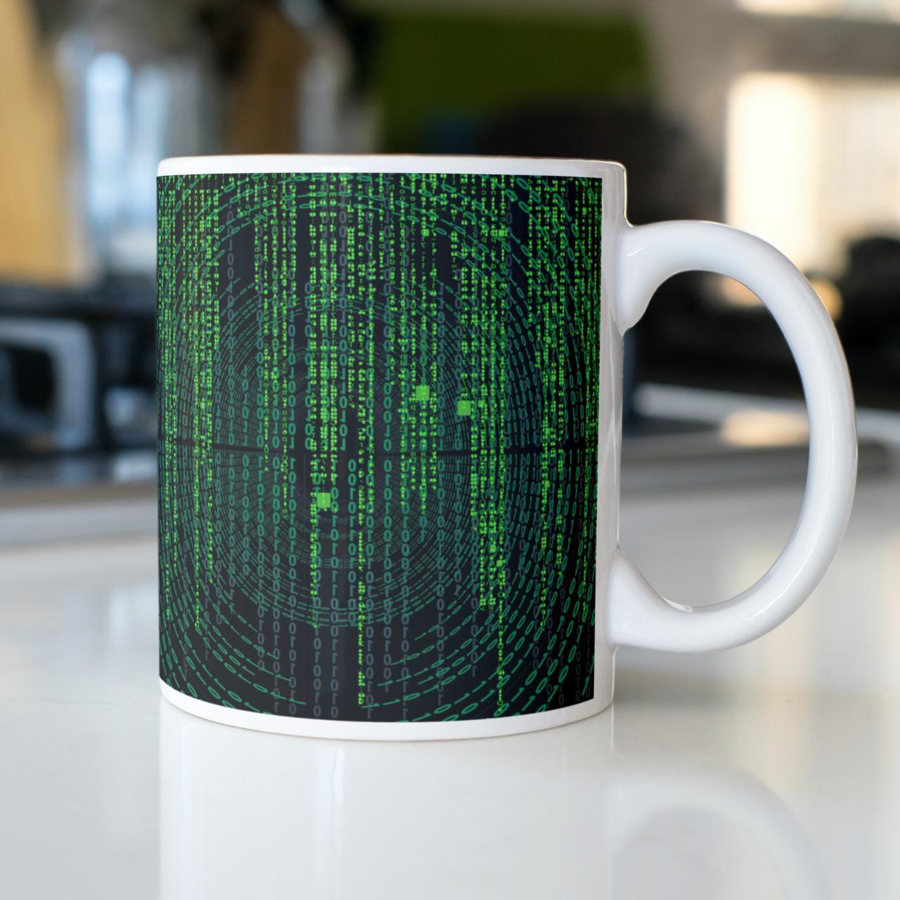 The Matrix Movie-inspired Code Mug Tea Coffee New... - Depop