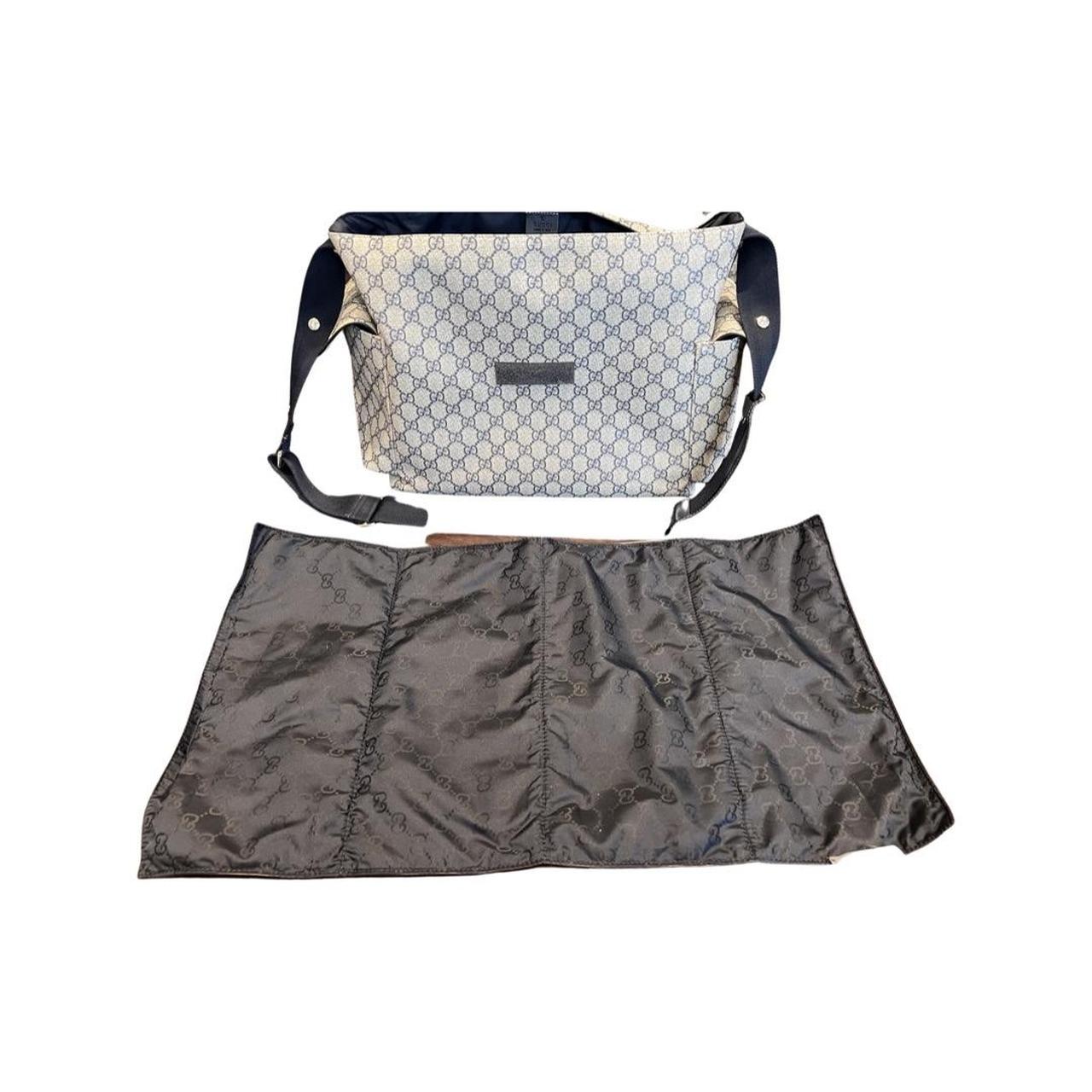 Authentic Gucci Diaper Bag GG Monogram - Depop