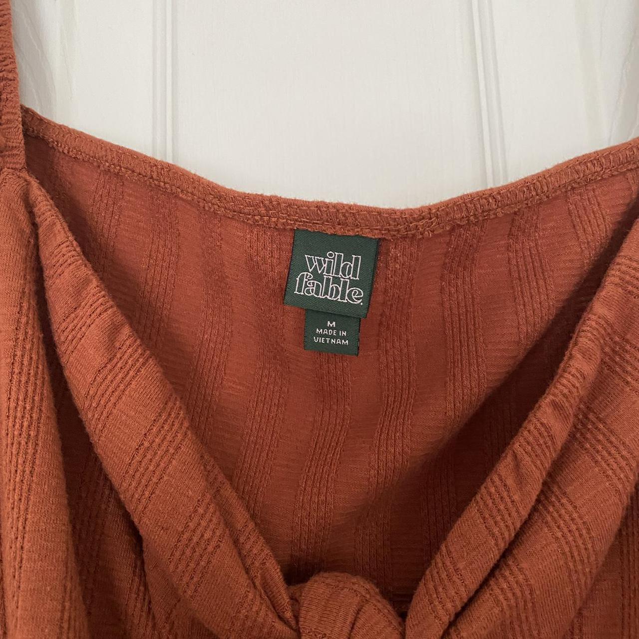 Wild fable sweetheart neckline top with puffed... - Depop