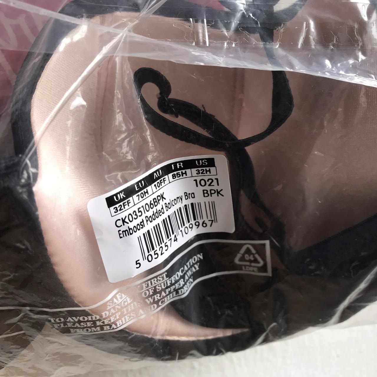 Curvy Kate Womens Black And Cream Bra Depop