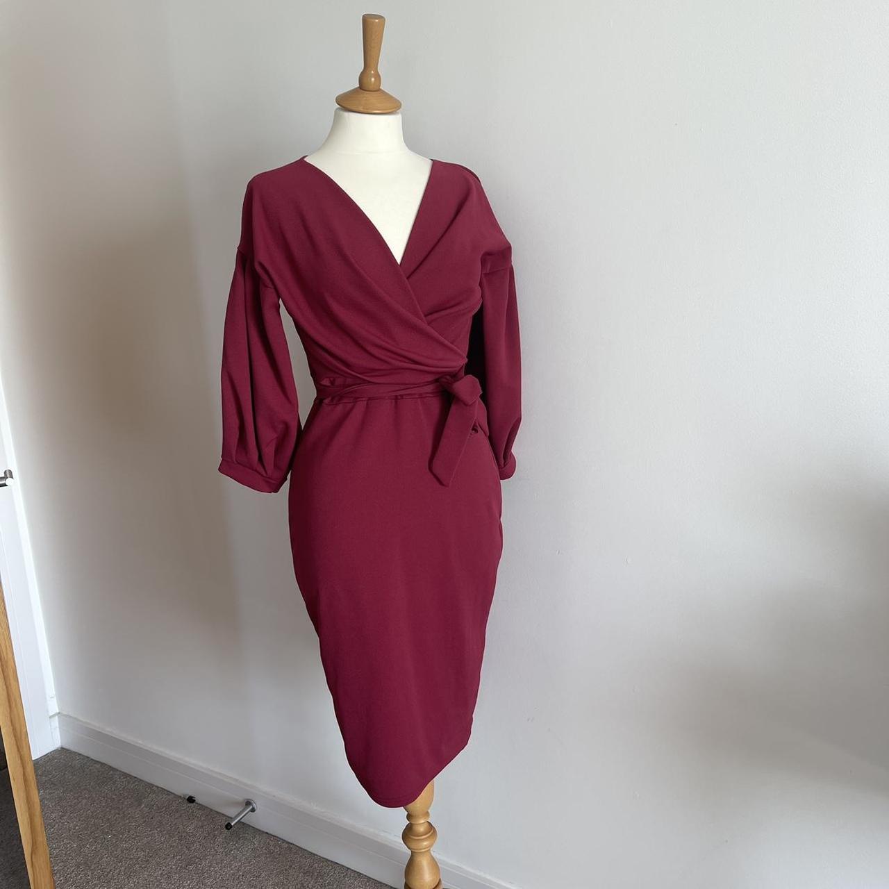 Yo! Got this deep red dress for sale, only worn... - Depop