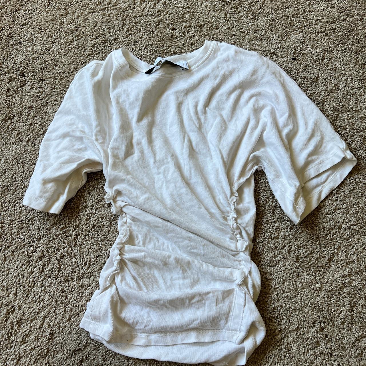 IRO white tee, size small - Depop