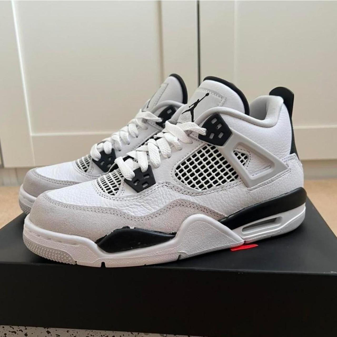 Jordan 4 Military Black Brand new in original... - Depop