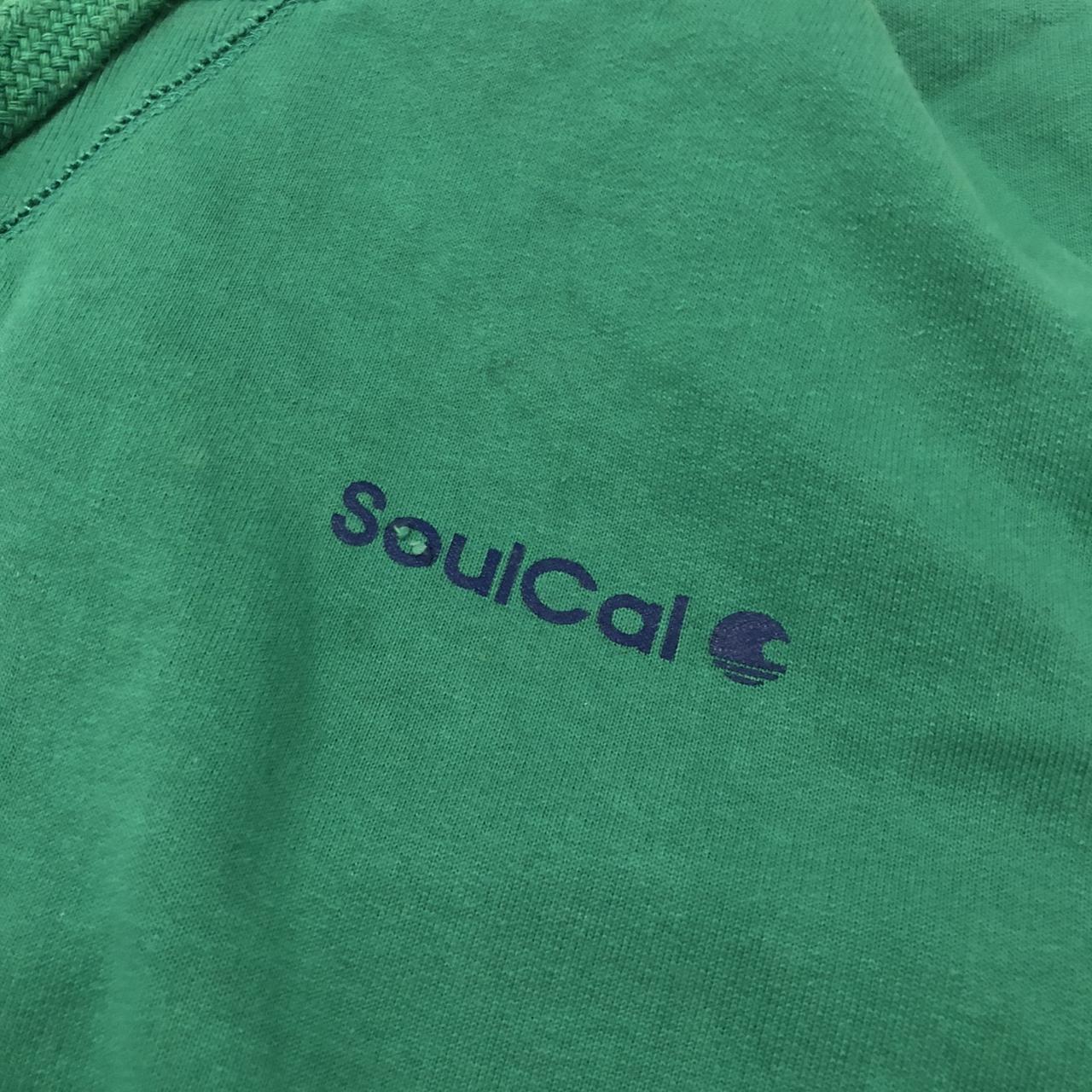 Vintage 00s soul cal green Hoodie 🍃 🚨 FREE... - Depop