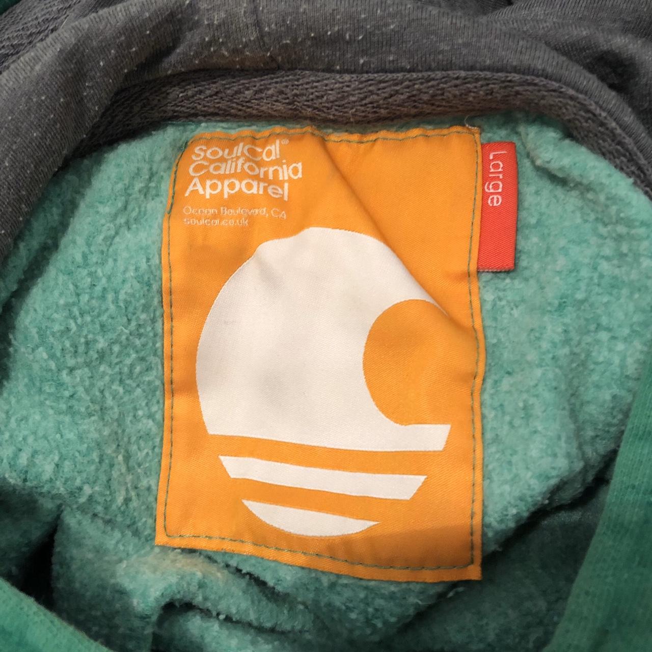 Vintage 00s soul cal green Hoodie 🍃 🚨 FREE... - Depop