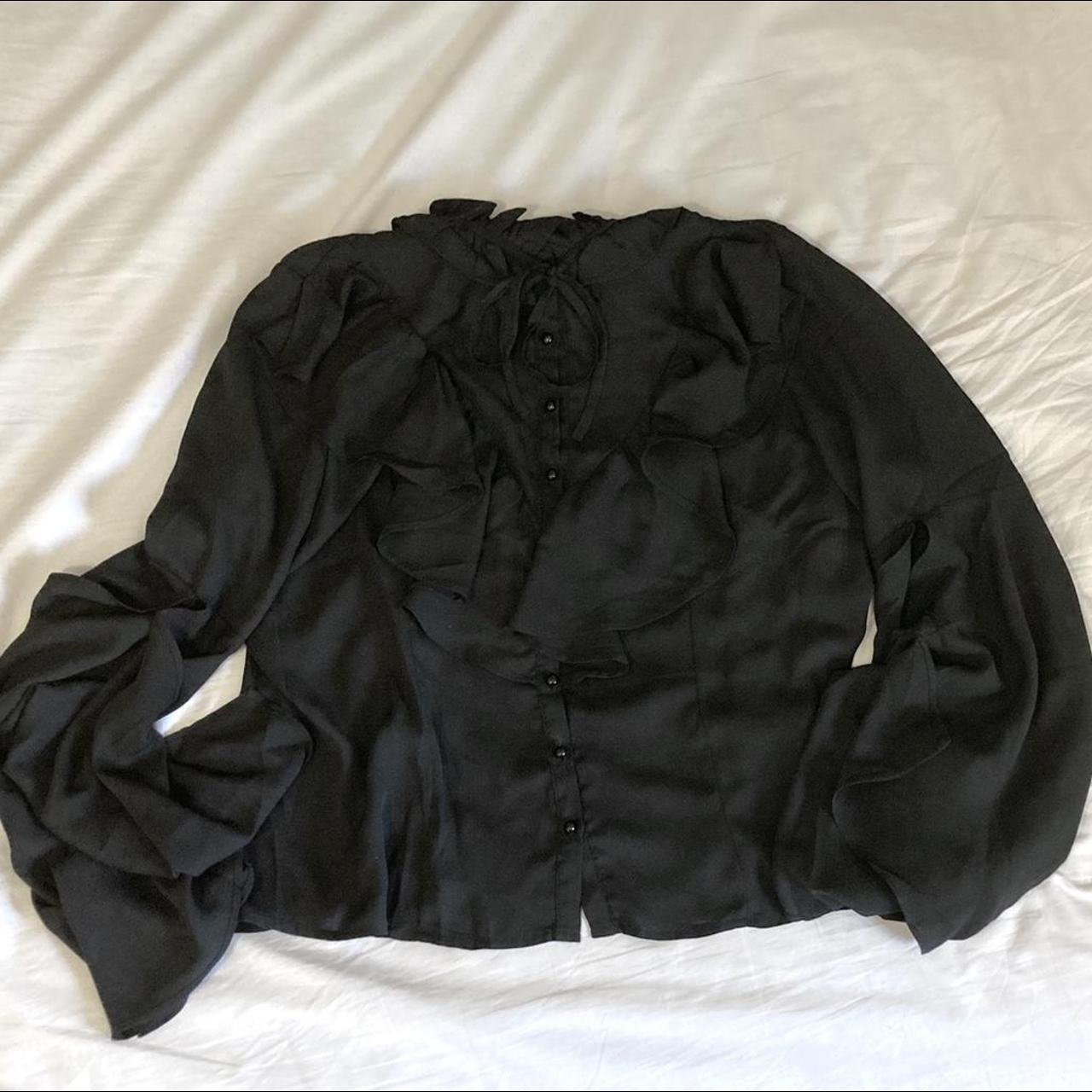 KILLSTAR MOON SHRINE RUFFLE TOP BRAND NEW PLUS... - Depop