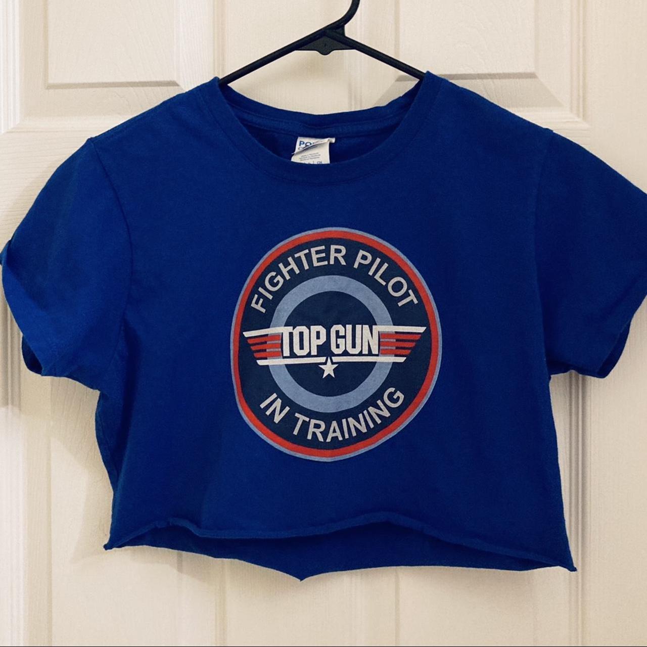 Top Gun crop top!💫 Role play, Halloween or casual... - Depop