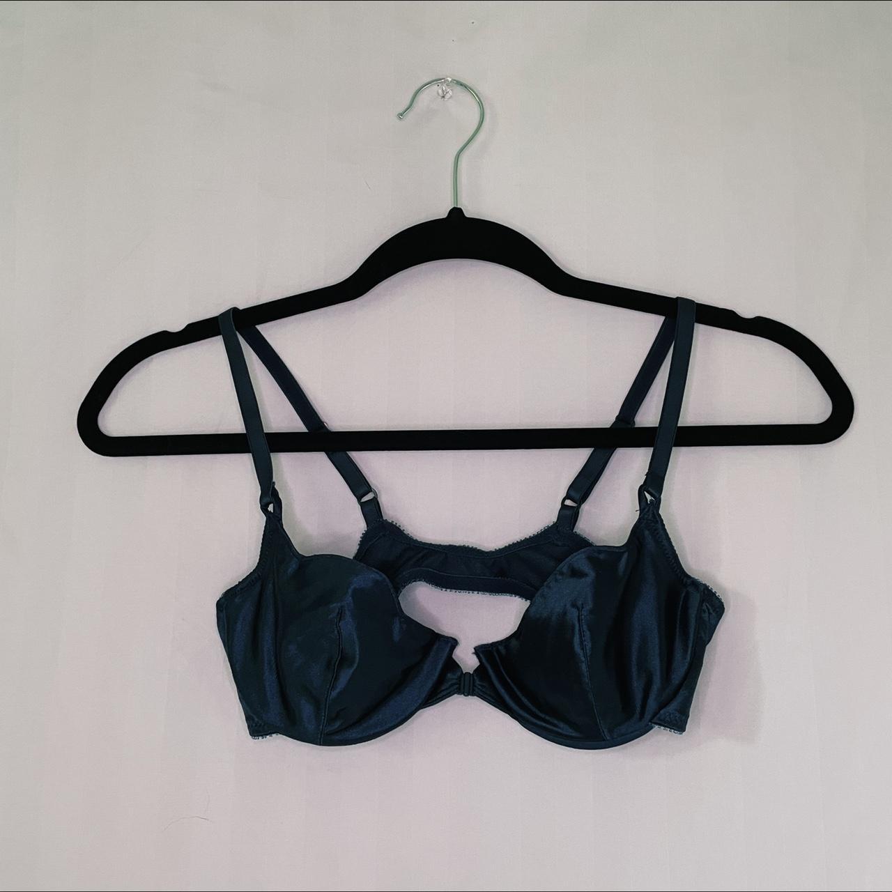 AUTHENTIC VINTAGE Y2K LUXURY CHRISTIAN DIOR BRA NAVY... | Depop
