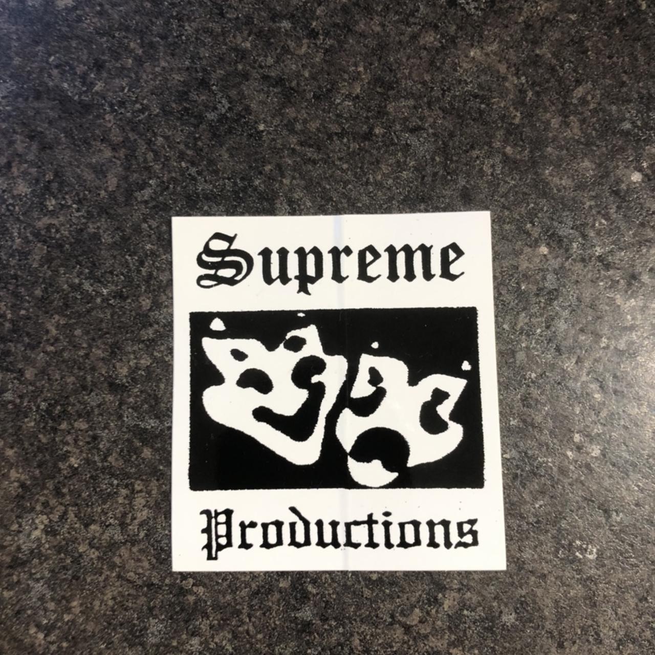 Rare Supreme Productions Sticker from 2016 #Supreme... - Depop