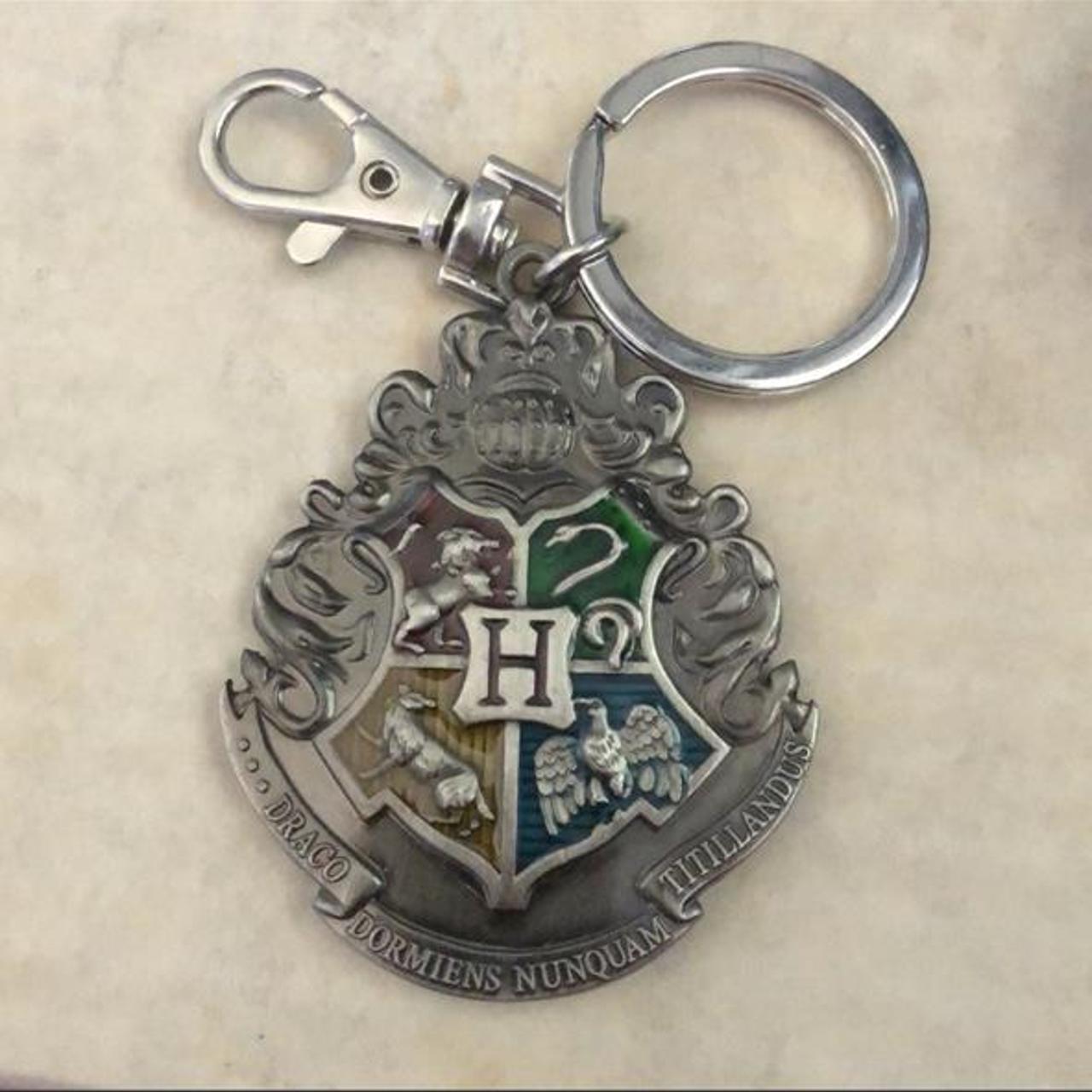 Harry Potter key chain Harry Potter symbol with 4... - Depop