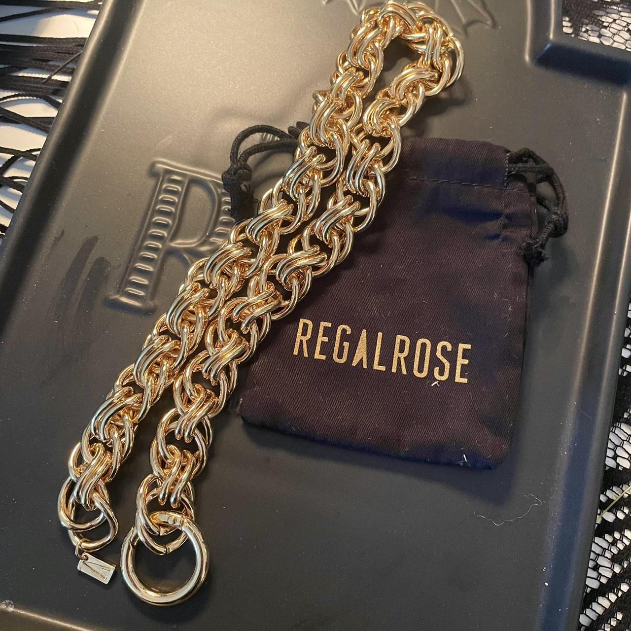 *ON HOLD MSG ME* Regal Rose super chunky gold... - Depop
