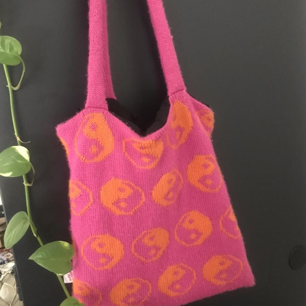 Hot Pink Orange Bag at Walter Mcglothlin blog
