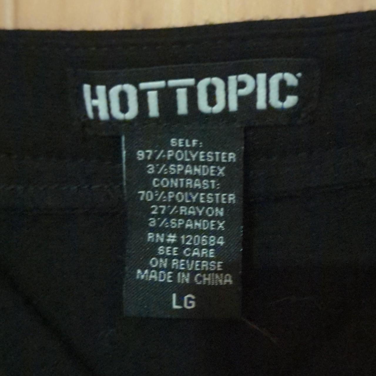 Hot topic gothic dress lightly worn junior large - Depop