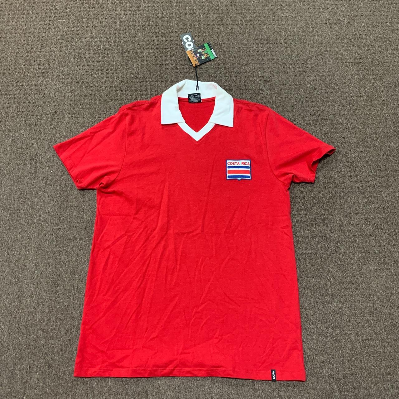 Copa Costa Rica Retro Jersey - Depop