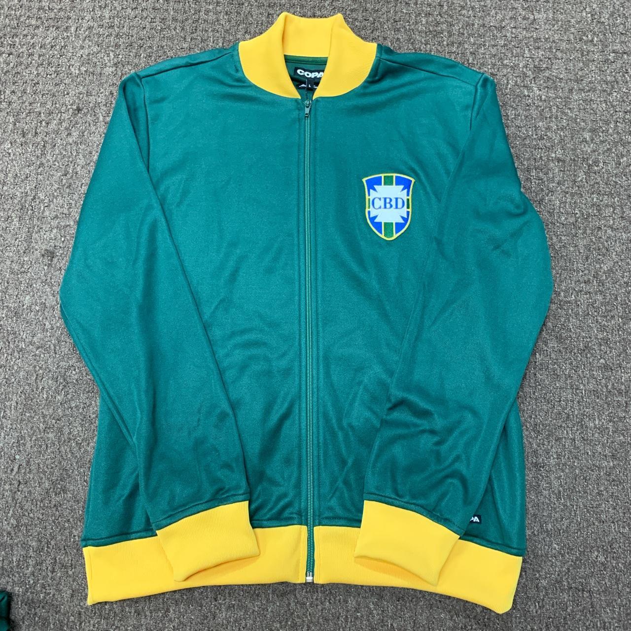 Copa Brazil Retro Jacket - Depop