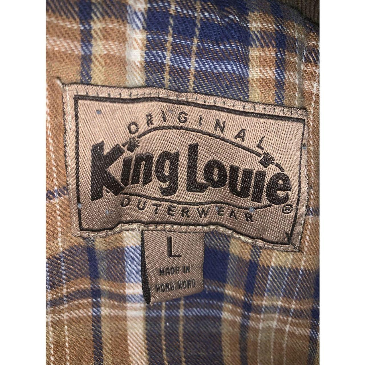 Vintage King Louis original outerwear made in Hong... - Depop