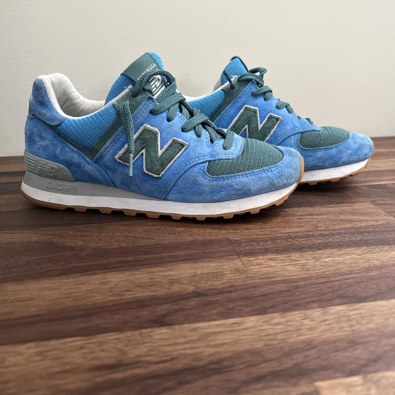 New Balance 574 Custom Colorway | size: Mens US 7 |... - Depop