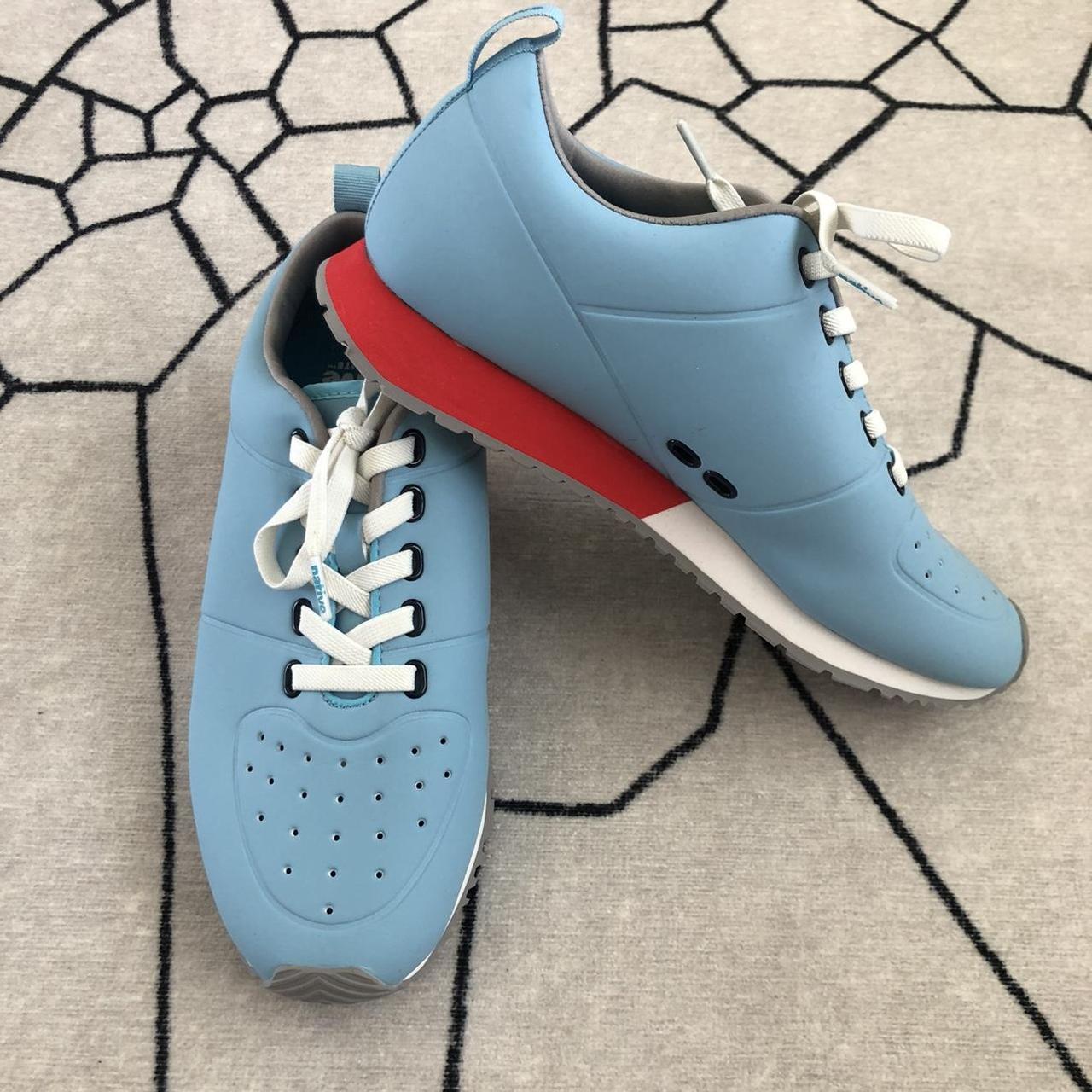 Native Shoes Cornell COLOR: Sky Blue CT / Shell... - Depop