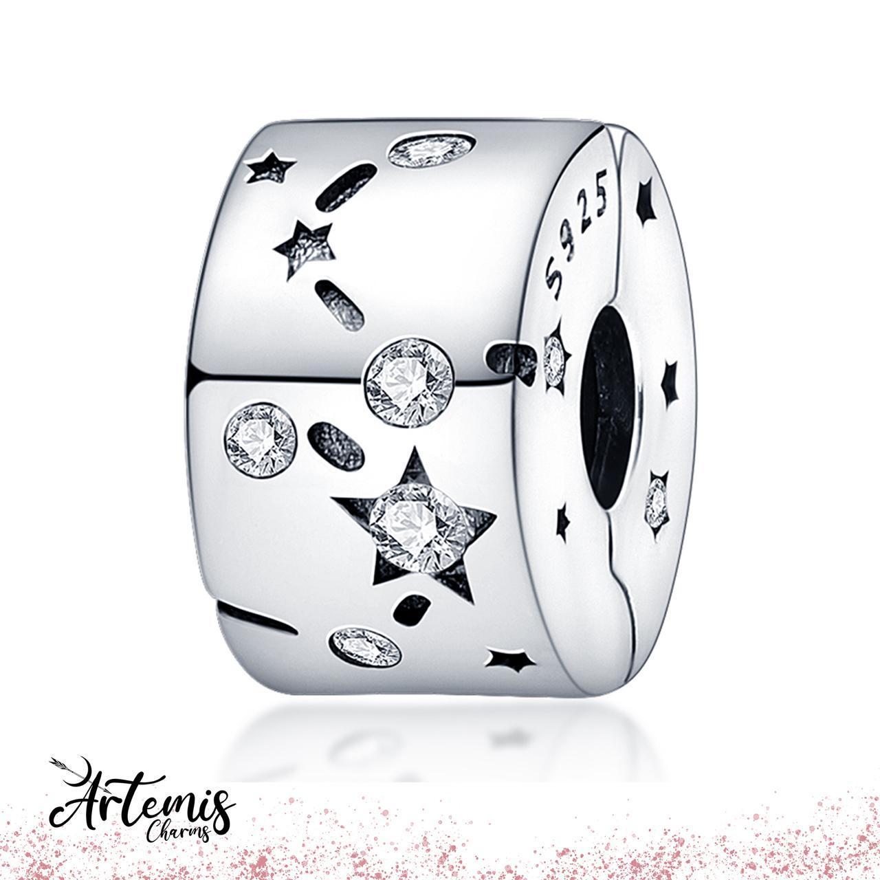 Stars Galaxy Clip Charm Add starry beauty to any... - Depop